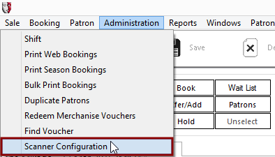 Configuring a Scanner